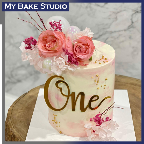 Celeste Rose Cake - My Bake Studio