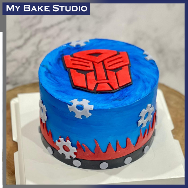 Auto Bots Cake - My Bake Studio