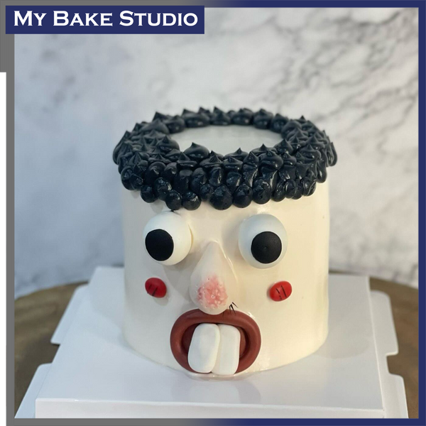 4'' Noob Boy Cake - My Bake Studio