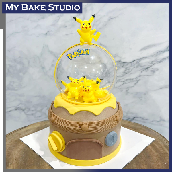 Sparkling Pikachu Cake - My Bake Studio