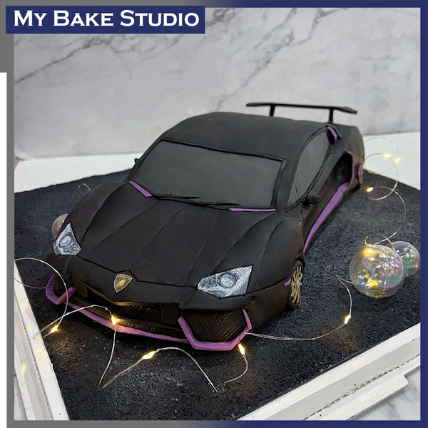 3D Lambo Cake - My Bake Studio
