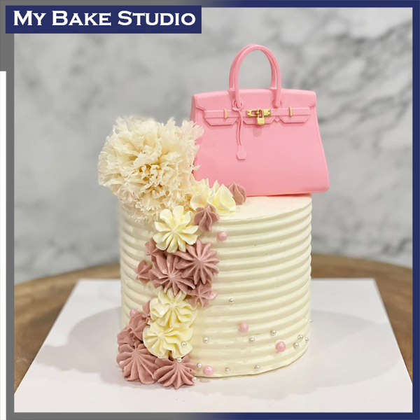 4'' Lady Bag Cake - My Bake Studio