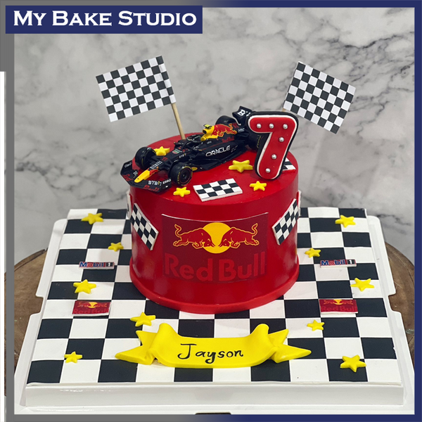 F1 Racer Cake - My Bake Studio