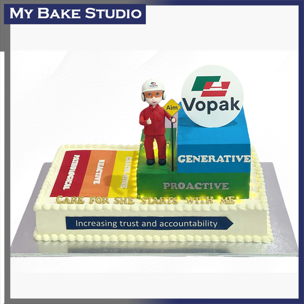 Corporate Ladder Cake - My Bake Studio