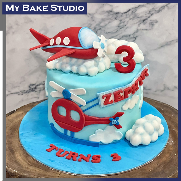 The Areoplane Cake - My Bake Studio