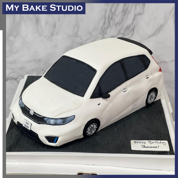 3D Honda Jazz Cake - My Bake Studio