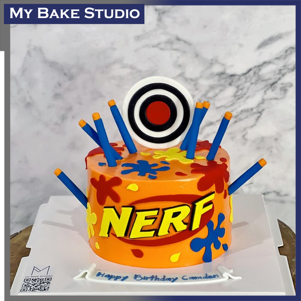 Toy Gun Bullet Cake - My Bake Studio