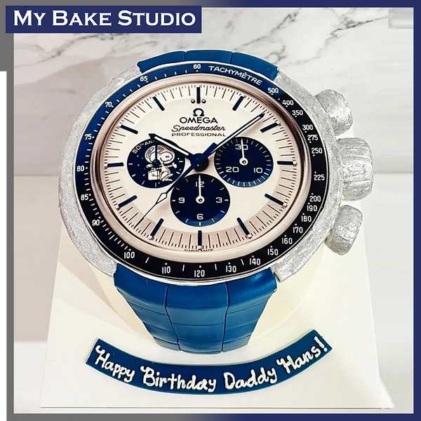 Omega Watch Cake - My Bake Studio