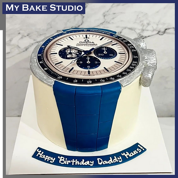 Omega Watch Cake - My Bake Studio
