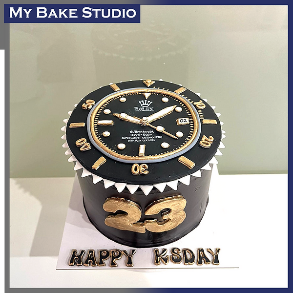Branded Watch 1 Cake - My Bake Studio