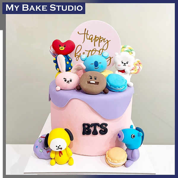 BTS Cake - My Bake Studio