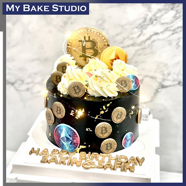 Bitcoin Cake - My Bake Studio