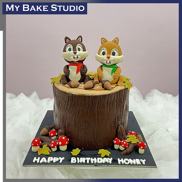 Chipmunks Cake - My Bake Studio