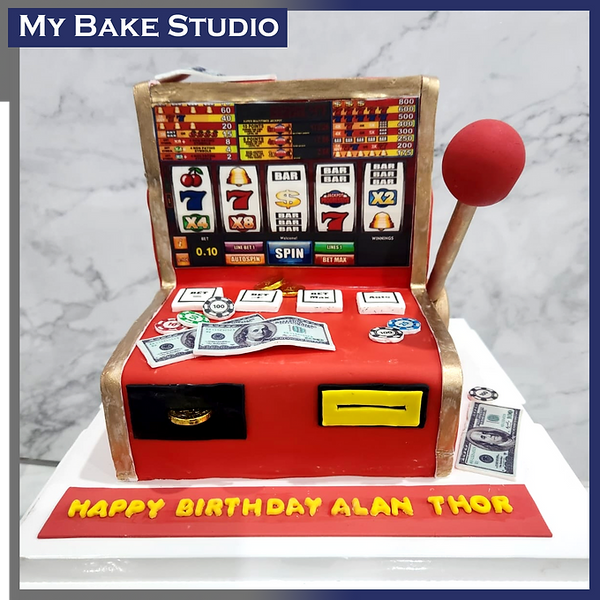 Jackpot 1 Cake - My Bake Studio