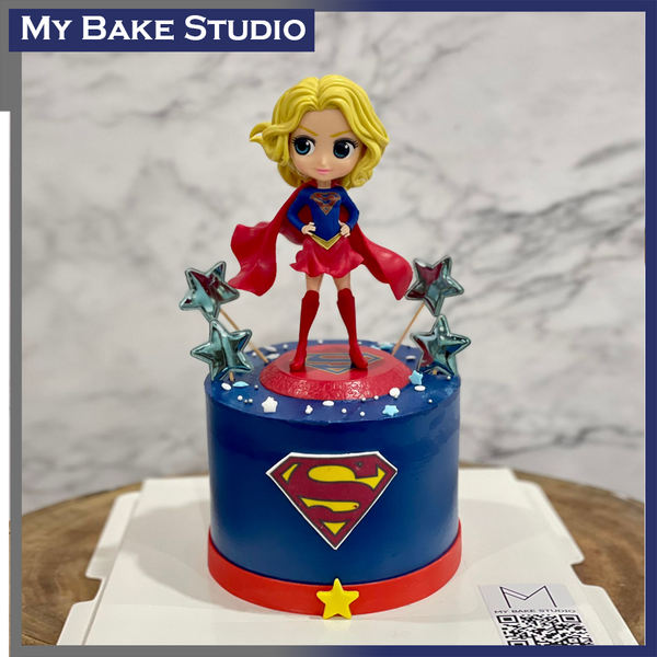 Super Girl Cake - My Bake Studio